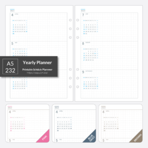 Printable Schedule Planner | Download free pdf files and manage your ...